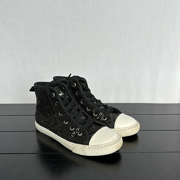 Polo Ralph Lauren | Shoes | Girls Ralph Lauren Polo High Tops Black ...